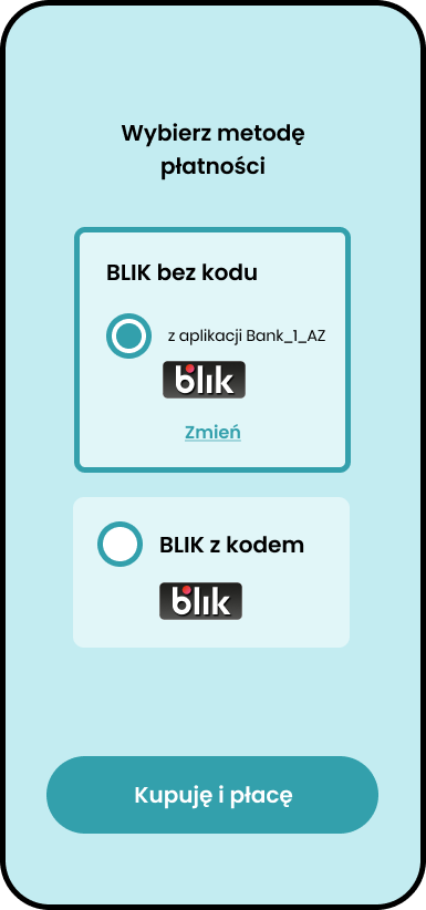 BLIK OneClick - requirements checklist - Payments without the BLIK code